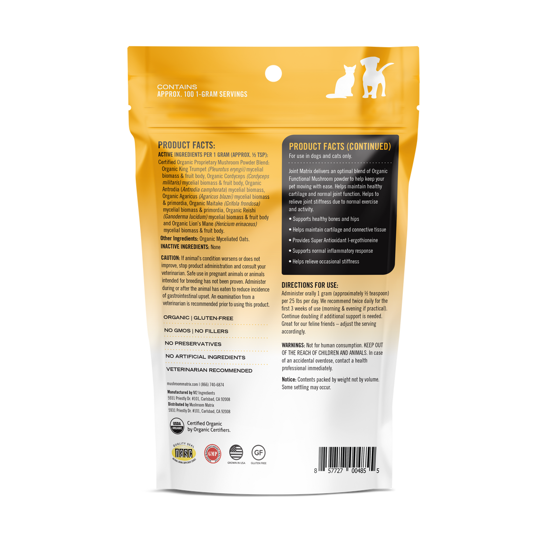 Canine Joint Matrix – Mushroom Matrix