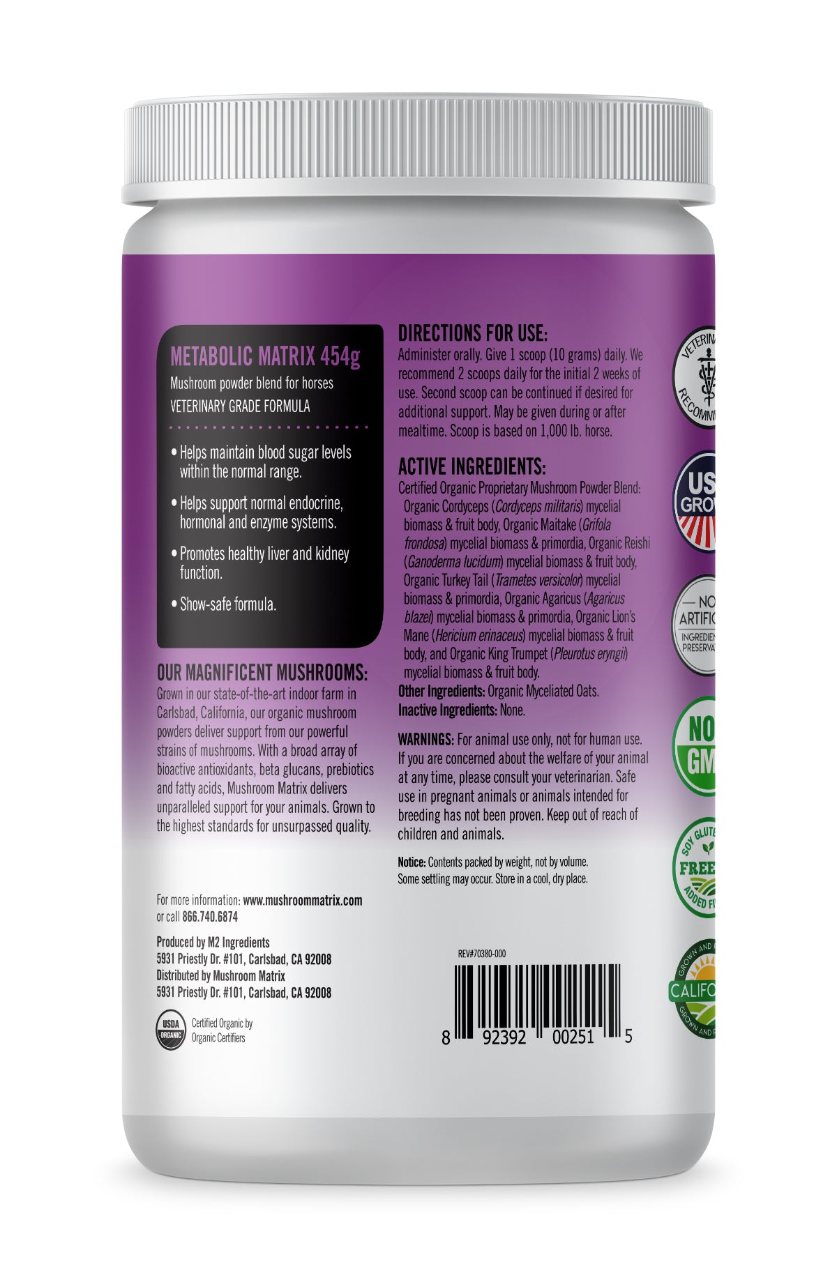 Metabolic Matrix Mushroom Supplement – Mushroom Matrix